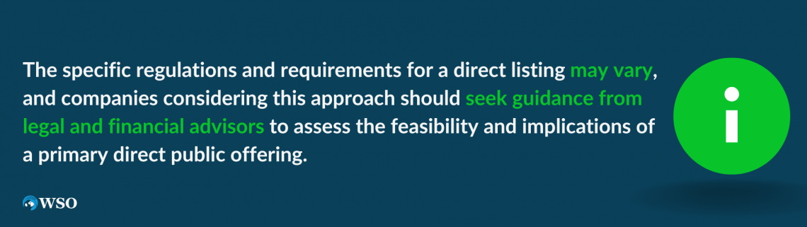 Direct Listing - Overview, pros & cons, and difference from IPOs | Wall Street Oasis