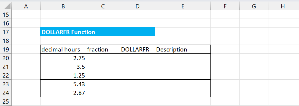 DOLLARFR Function - Formula, Examples, How to Use | Wall Street Oasis