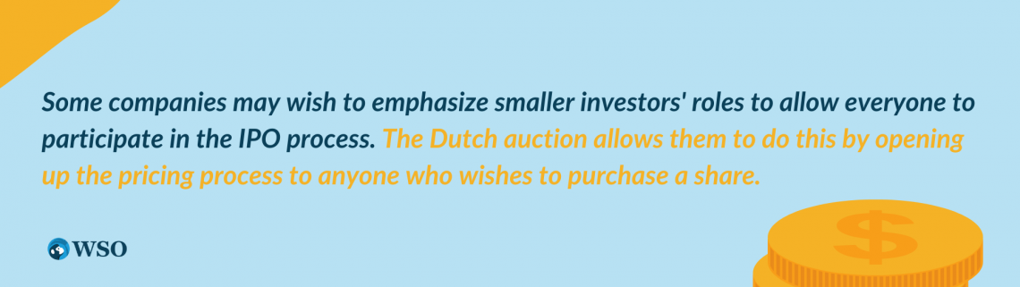 Dutch Auction - Understand How A Dutch Auction IPO Works | Wall Street ...