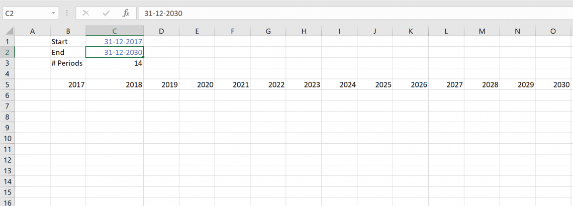 Dynamic Dates Sum Average And Scenarios Step By Step Guide Wall
