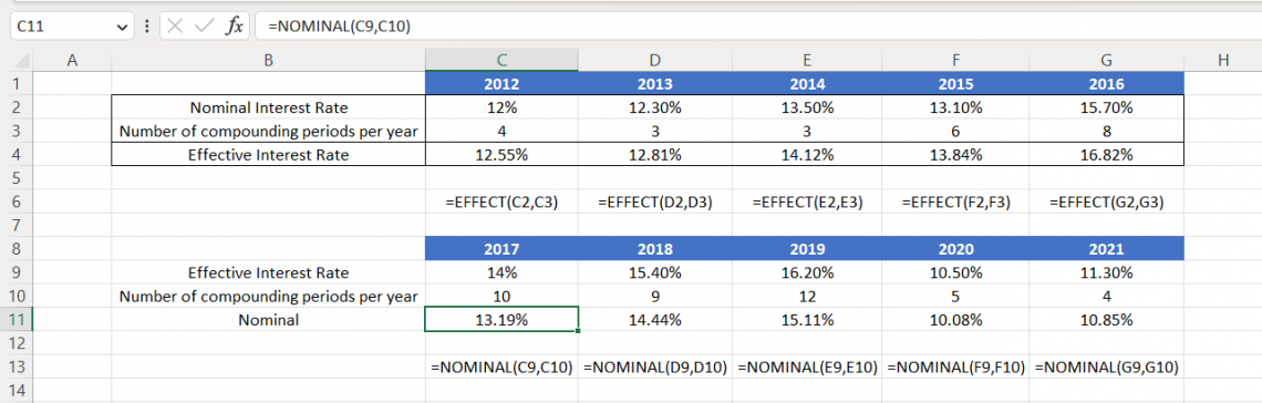 EFFECT Function - Formula, Examples, How to Use | Wall Street Oasis