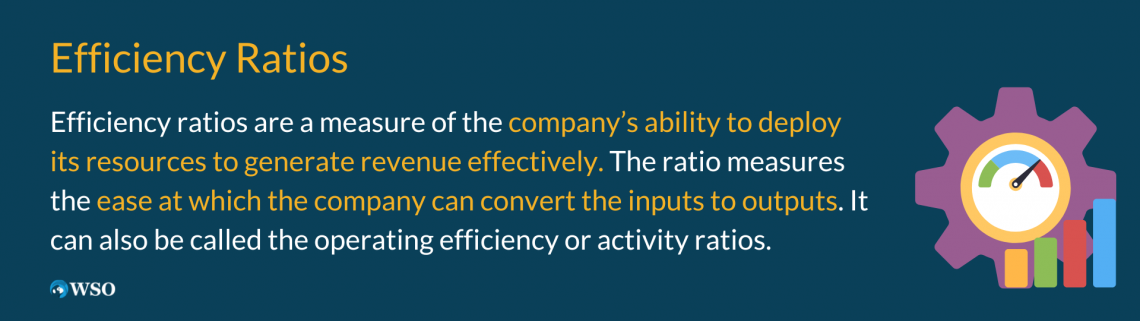 Efficiency Ratios - Overview, Uses in Financial Analysis, Examples | Wall Street Oasis