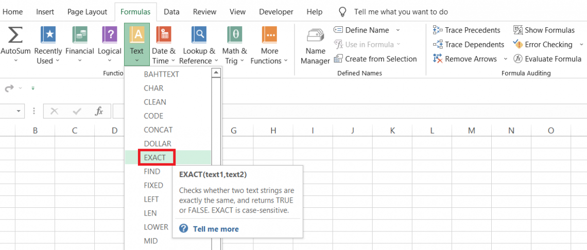 EXACT Function - Formula, Examples, How To Use EXACT | Wall Street Oasis