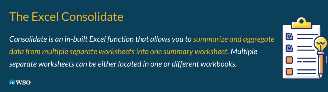 Excel Consolidate Function Guide To Combining Multiple Excel Files