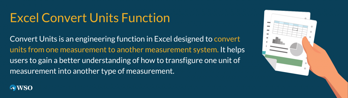 Excel Convert Function How To Convert Units In Excel Wall Street Oasis