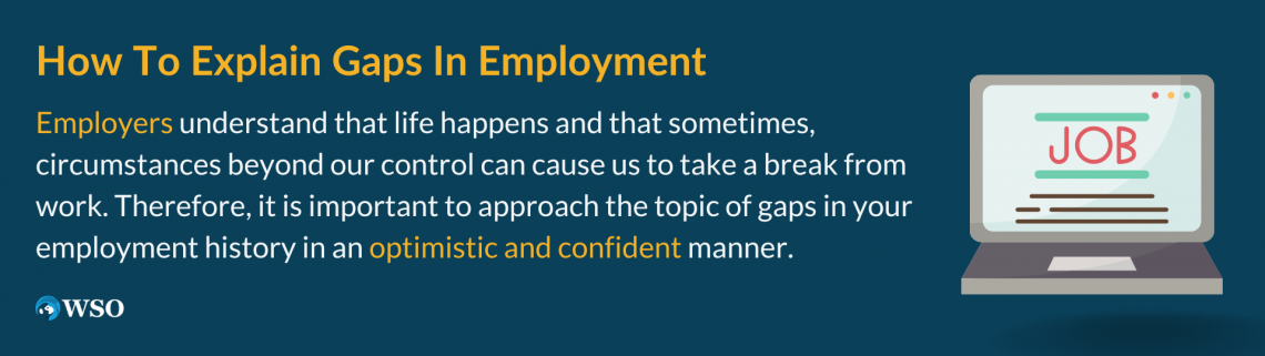 How To Explain Gaps In Employment - Career Tips, How to guide | Wall ...