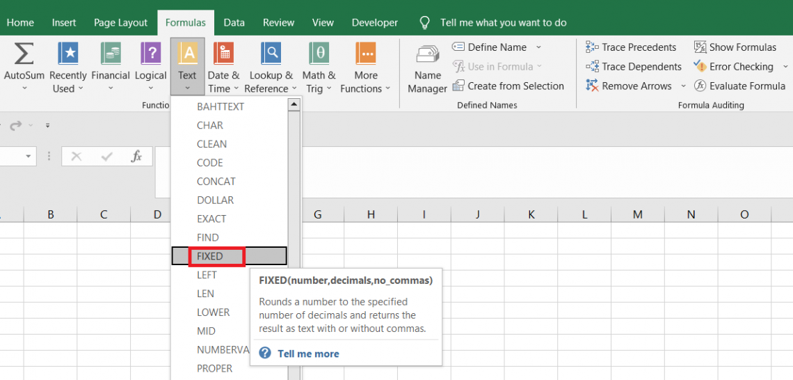 Fixed Function Formula Examples How To Use Fixed In Excel Wall
