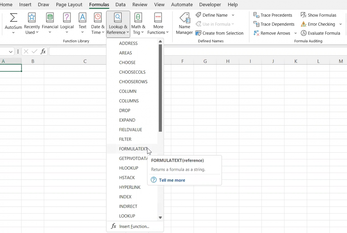 Formulatext Function In Excel Formula Examples How To Use Wall