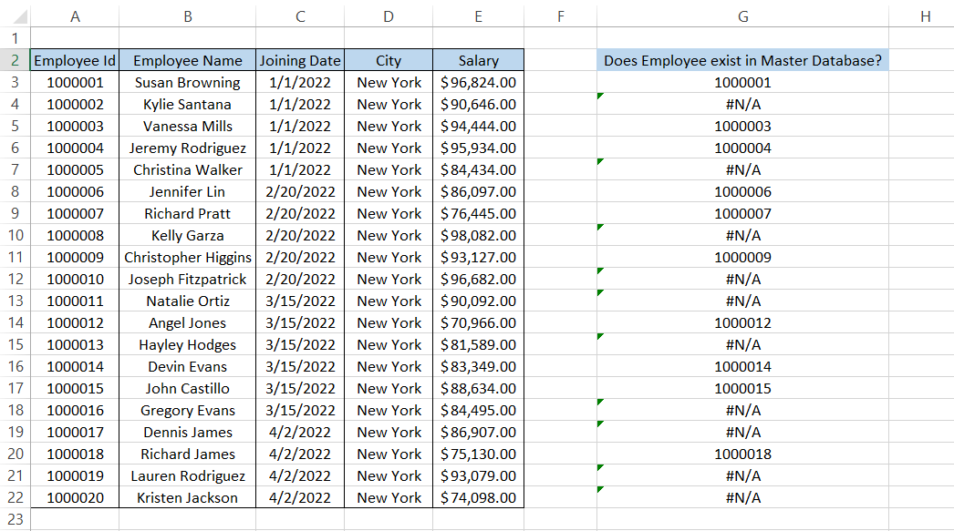 IFNA Function in Excel - Syntax, Examples, How to Use =IFNA() | Wall ...