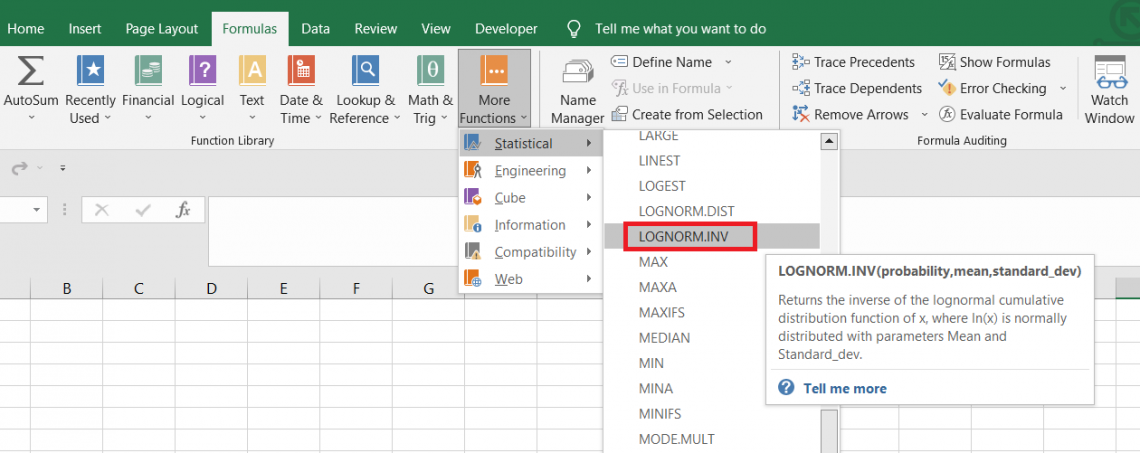 Inverse Lognormal Distribution Excel - Formula, Examples, How to Use ...