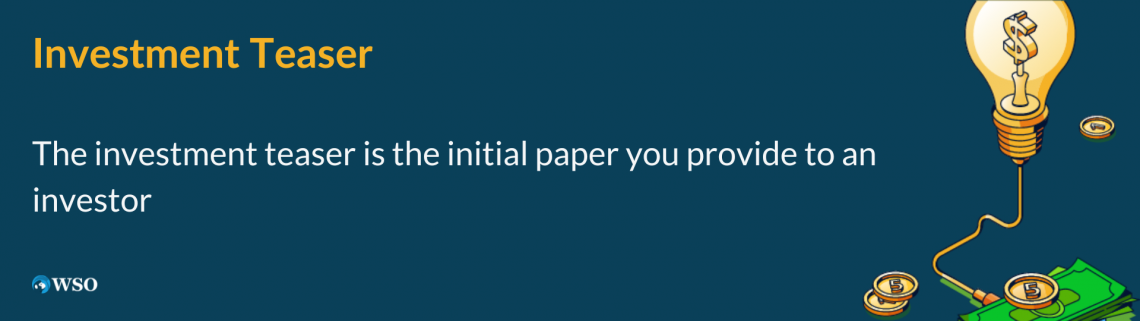 Teaser - How to Prepare a Teaser for Potential Investors or Buyers ...