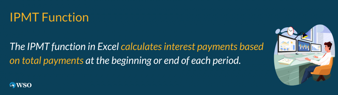 IPMT Function - Interest Portion of a Loan Payment in Excel | Wall Street Oasis