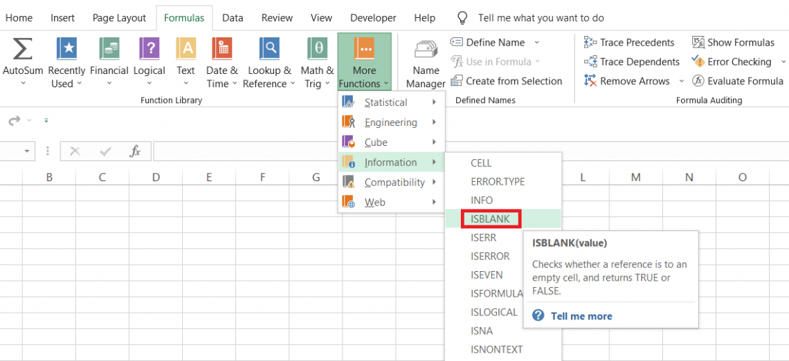 Excel ISBLANK Function - How to Use ISBLANK with Examples | Wall Street ...