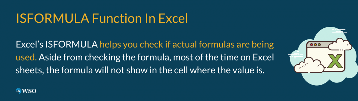 ISFORMULA Function Excel - Determine if a Cell Contains a Formula ...