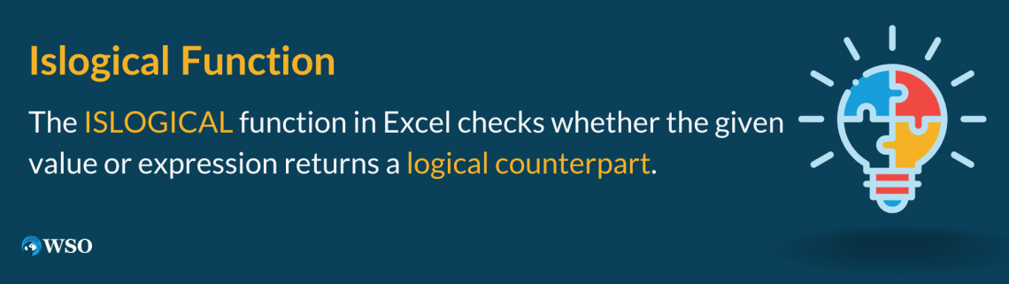 ISLOGICAL Function - Formula, Examples, How to Use The Formula | Wall ...