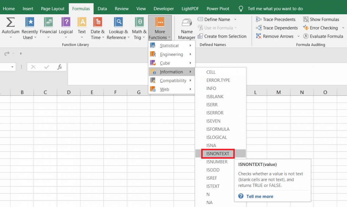 ISNONTEXT Function - Formual, Examples, How to Use | Wall Street Oasis