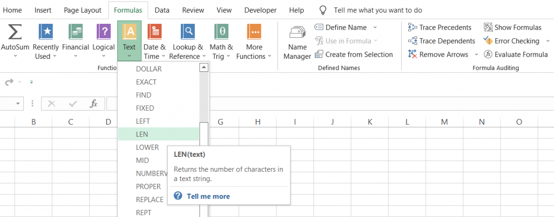 LEN Function - Formula, Examples, How to Use LEN Function | Wall Street ...