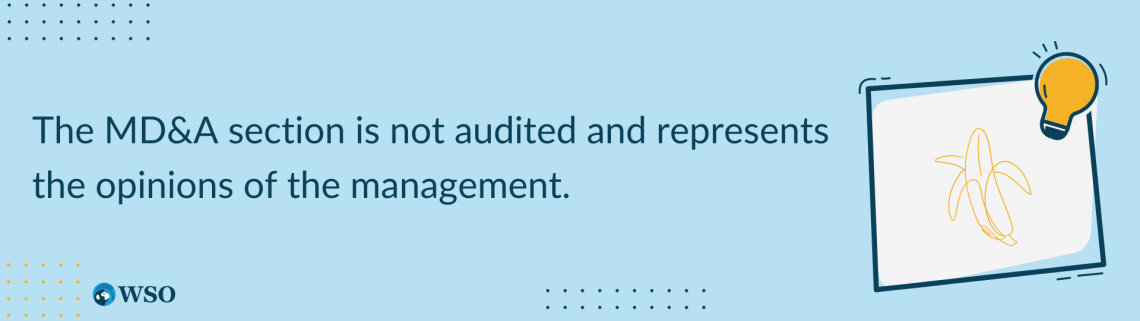 MD&A - What is the Management Discussion & Analysis? | Wall Street Oasis