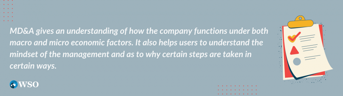 MD&A - What is the Management Discussion & Analysis? | Wall Street Oasis