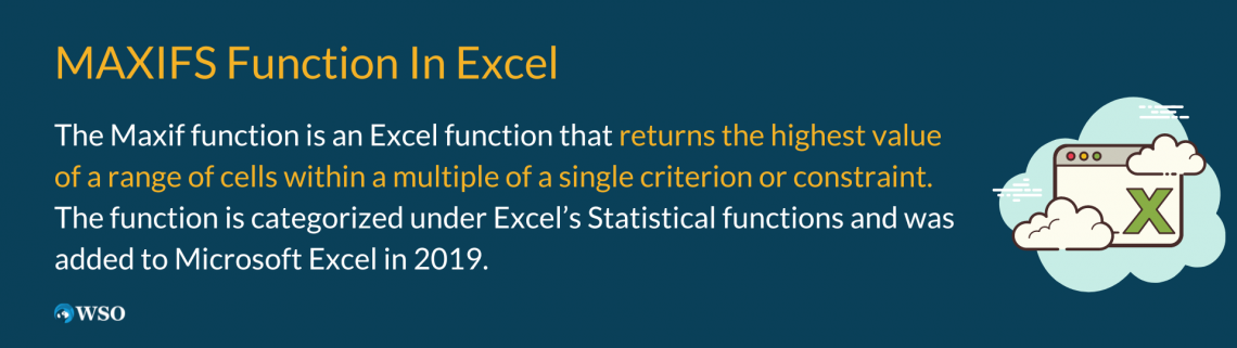MAXIFS Function in Excel - Formula, Examples, How to Use | Wall Street Oasis