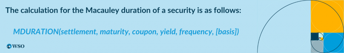 Mduration Function Formula Examples How To Use Wall Street Oasis