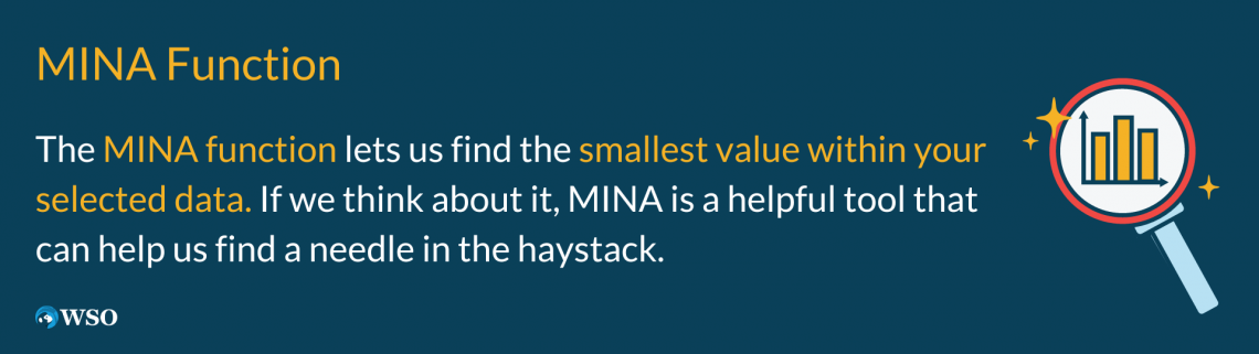 MINA Function - Formula, Examples, How to Use MINA Function | Wall Street Oasis
