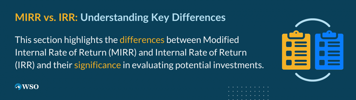 Modified Internal Rate of Return (MIRR) - Overview, How to Calculate | Wall Street Oasis