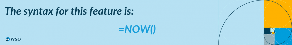NOW Function - Formula, Examples, How to Use NOW Function | Wall Street ...