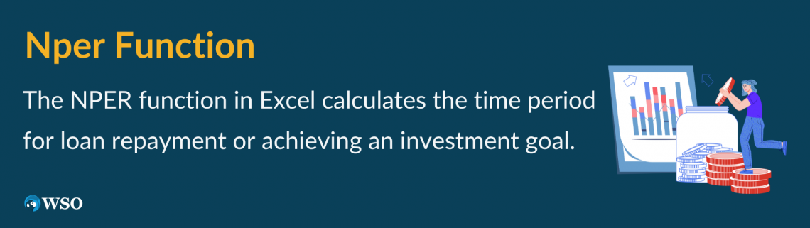 NPER Function - Formula, Examples, How to Use NPER Function | Wall ...