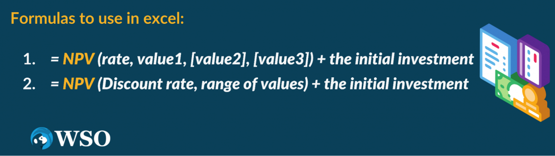 NPV Formula - Learn How Net Present Value Really Works, Examples | Wall ...