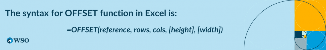 Offset Function Formula Examples How To Use Offset In Excel Wall