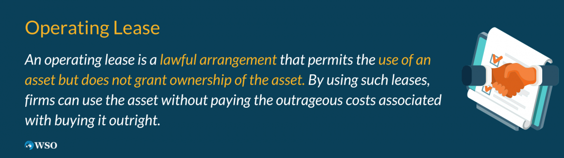 Operating Lease - Learn How to Account for Operating Leases | Wall ...