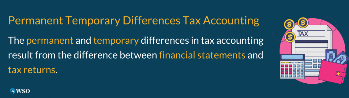 Permanent/Temporary Differences that occur in Tax Accounting | Wall ...