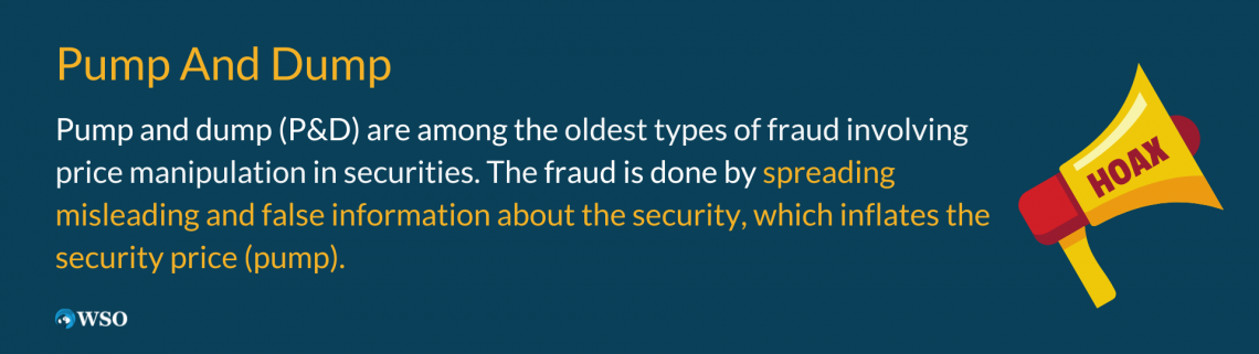 Pump and Dump - Definition, How It Works, and Types | Wall Street Oasis