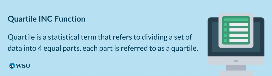 QUARTILE.INC Function - Formula, Example, How to Use | Wall Street Oasis