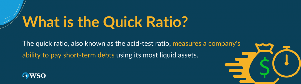 Quick Assets - Overview, How To Calculate, Example | Wall Street Oasis