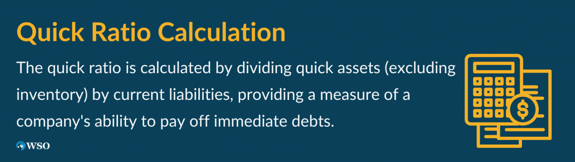 Quick Assets - Overview, How To Calculate, Example | Wall Street Oasis