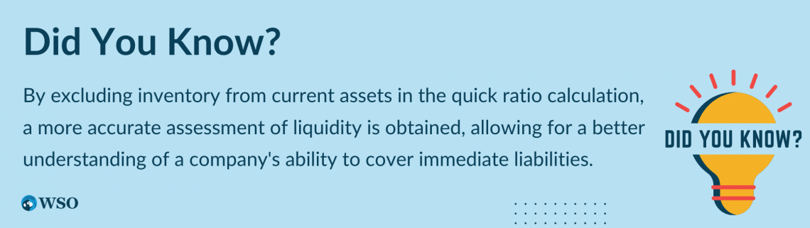 Quick Assets - Overview, How To Calculate, Example | Wall Street Oasis
