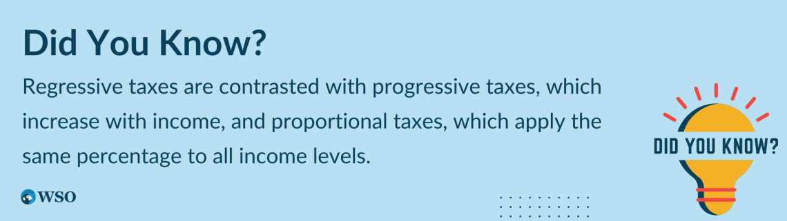 Regressive Tax - Understanding How a Regressive Tax System Works | Wall ...