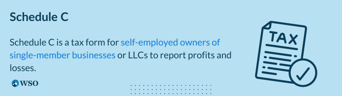 Schedule C - Overview, Beneficiaries, Sole Proprietorship | Wall Street ...