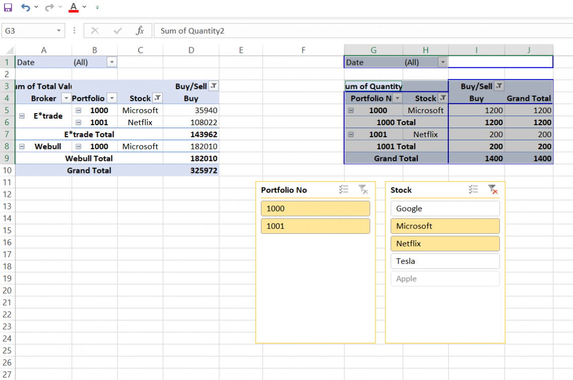 Slicer in Excel: Tool Guide - Images and Video Instructions in Excel ...