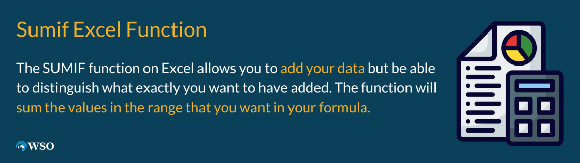 SUMIF Function - Formula, Examples, How to Use SumIf in Excel | Wall ...