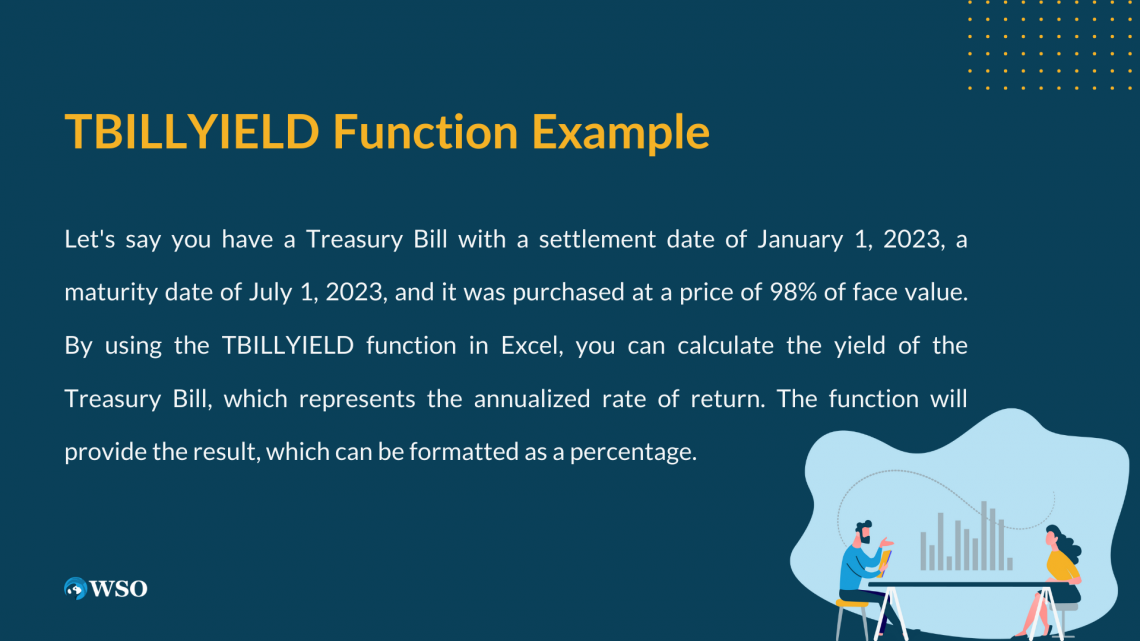 TBILLYIELD Function - Formula, Examples, Calculate Bond Yield | Wall Street Oasis