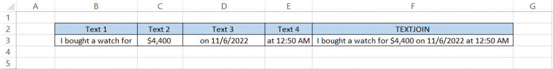 TEXTJOIN Function - Examples, How to Join Text in Excel | Wall Street Oasis
