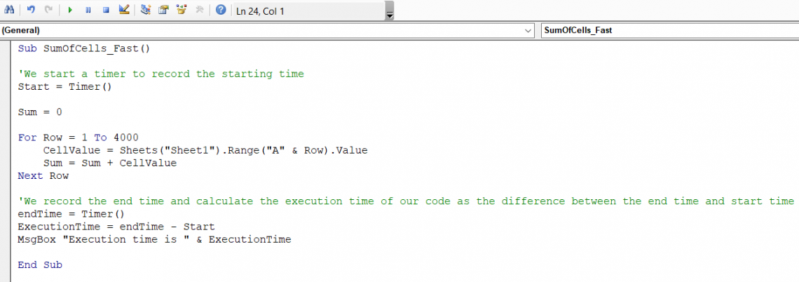 Tips For Writing Vba In Excel List And Sample Codes Wall Street Oasis
