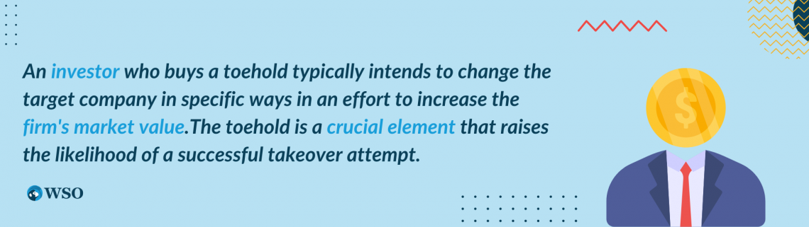 Toehold Position/Purchase - Overview and Process | Wall Street Oasis