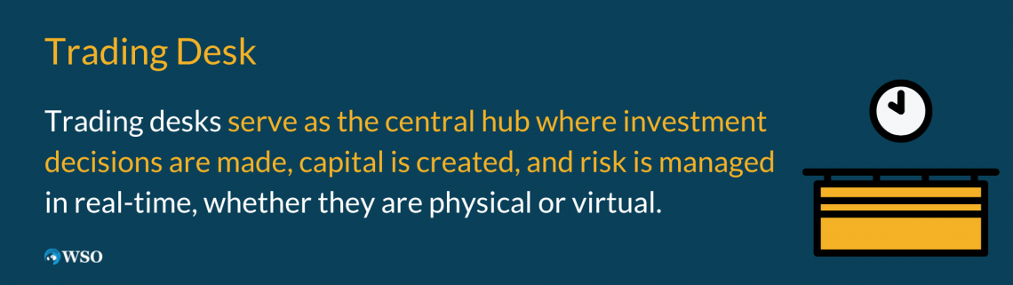 Trading Desk - Overview, Types, How It Works, Benefits | Wall Street Oasis