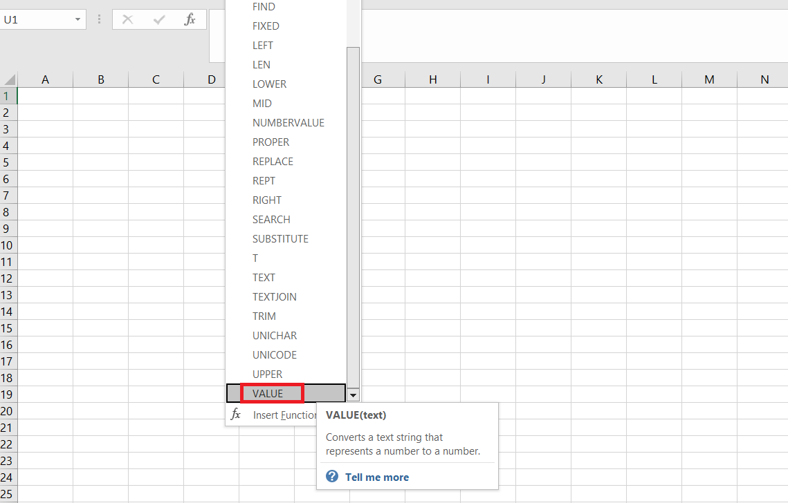 VALUE Function - Formula, Examples, How to Use VALUE in Excel | Wall ...