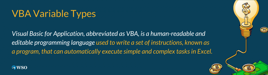 Vba Variable Types Overview Data Types Examples Wall Street Oasis