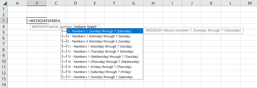 Weeknum Function Formula Examples Week Number In Excel Wall Street Oasis